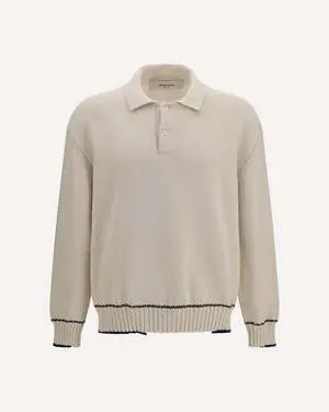 GOLDEN GOOSE Rindley Polo With Logo Print