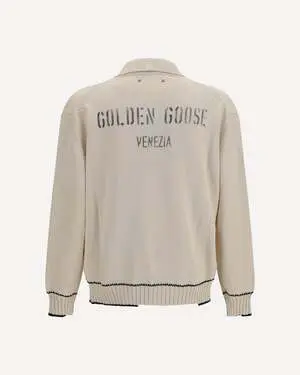 GOLDEN GOOSE Rindley Polo With Logo Print