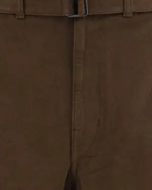 LEMAIRE Heavy Dyed Twill Belted Pants