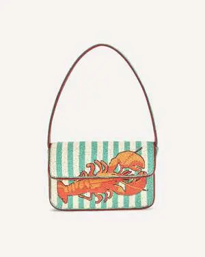 Staud Tommy Beaded Shoulder Bag - Multicolour