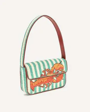Staud Tommy Beaded Shoulder Bag - Multicolour
