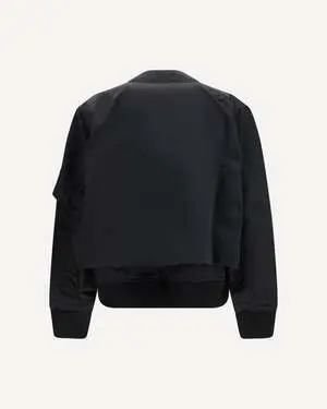 Sacai Cotton Chino And Nylon Twill Double Jacket