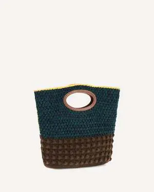 Marni Knotty Crochet Wool Handbag