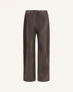 Magda Butrym Straight-leg Leather Pants