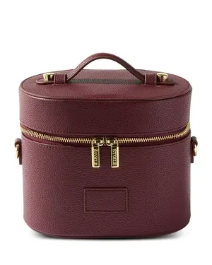 ETOILE Oval Toiletry Case - Burgundy