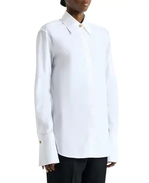 Balmain Cotton Poplin Shirt - White