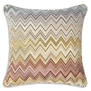 Missoni Jarris Decorative Pillow, 16 X 16 - Beige Multicolor
