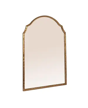 ROWENA INTERIORS Framed Wall Mirror With Detailed Trim - Gold