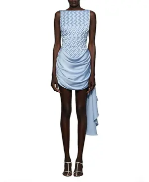 ET OCHS Antonella Dress - Blue Clay