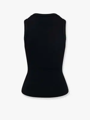 Loewe Anagram Ribbed Viscose Tank Top