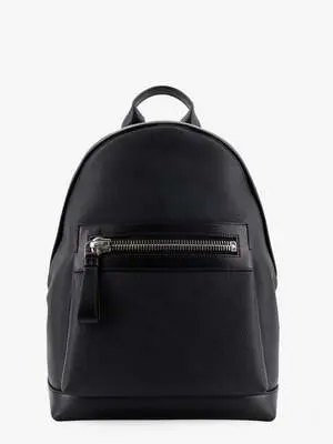 TOM FORD Leather Backpack - Black