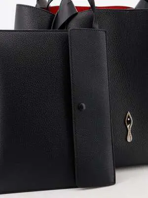 CHRISTIAN LOUBOUTIN Bettina Small Leather Shoulder Bag - Black