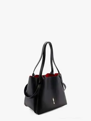 CHRISTIAN LOUBOUTIN Bettina Small Leather Shoulder Bag - Black