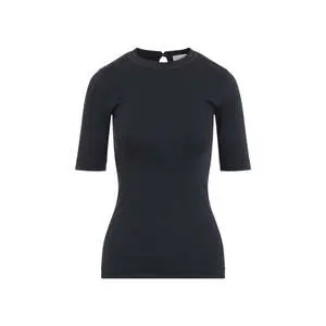 Brunello Cucinelli Rib T-shirt - Blue