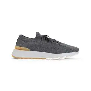 Brunello Cucinelli Lavagna Textile Sneakers