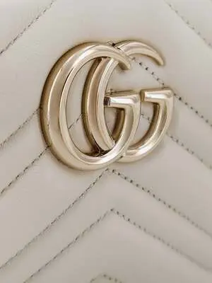 Gucci Gg Marmont Quilted Leather Camera Bag - Multicolor