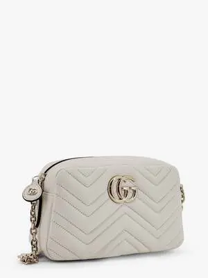Gucci Gg Marmont Quilted Leather Camera Bag