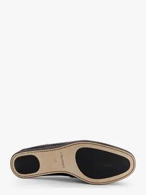 TOM FORD Crocodile-print Leather Loafers