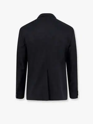 Tagliatore Stretch Viscose And Silk Blazer