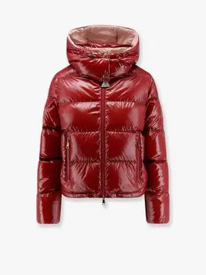 Moncler Niveole Nylon Jacket With Removable Hood And Zip Closure - Multicolor