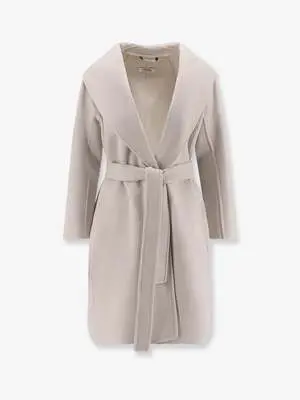 Max Mara Messi Virgin Wool Coat - Multicolor