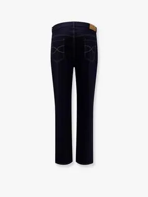 Brunello Cucinelli Virgin Wool Trousers - Multicolor