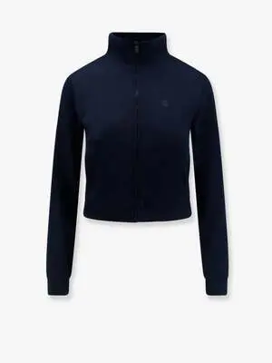 Gucci Lightweight Ribbed Cotton Jersey Zip-up Sweatshirt - Multicolor