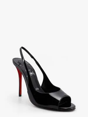 CHRISTIAN LOUBOUTIN Sofia Z Patent Leather Slingback Sandals