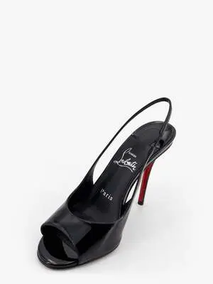 CHRISTIAN LOUBOUTIN Sofia Z Patent Leather Slingback Sandals