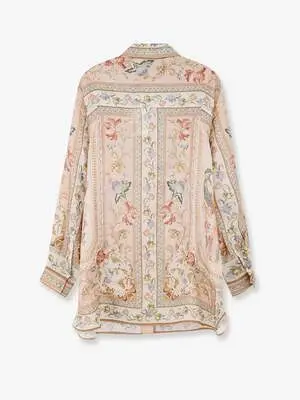 Zimmermann Roselight Silk Printed Shirt