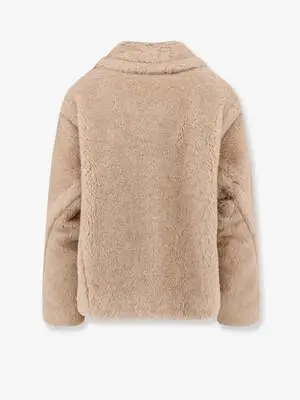 Max Mara Alpaca, Virgin Wool, And Silk Jacket