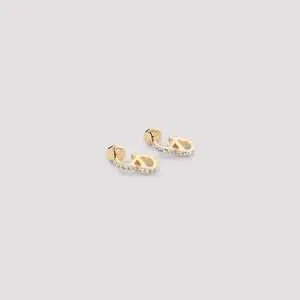 Valentino Garavani Vlogo Crystal Earrings