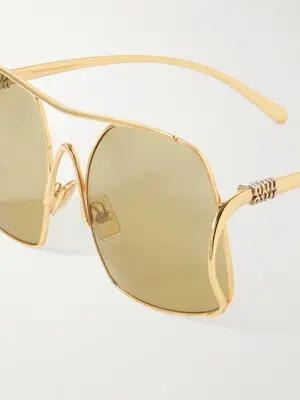 Miu Miu Oversized Square-frame Sunglasses