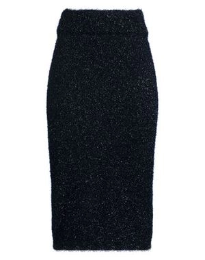 Alpha Studio Midi Skirt Size Viscose, Polyamide - Blue