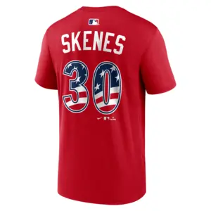 Nike Paul Skenes National League 2026 All-star Game Dri-fit Mlb T-shirt - Red