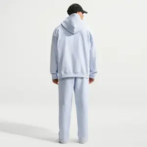 Nike Solo Swoosh Full-zip Fleece Hoodie - Grey