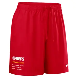 Nike Kansas City Chiefs Nfl Woven Shorts - Red