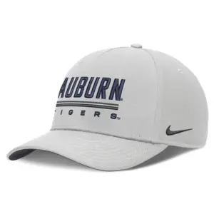 Nike Auburn Tigers Embroidered College Adjustable Hat - Grey