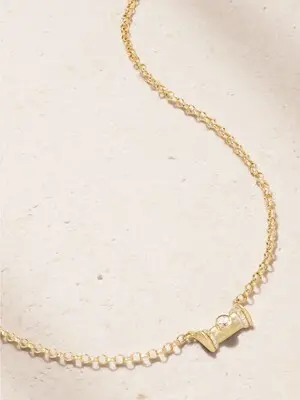 L’ATELIER NAWBAR 18 Karat Diamond Warrior Choker - Gold