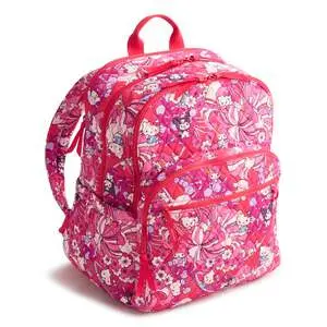 VERA BRADLEY Hello Kitty® And Friends Large Bancroft Backpack In Hello Kitty And Friends Hello Hydrangeas - Pink