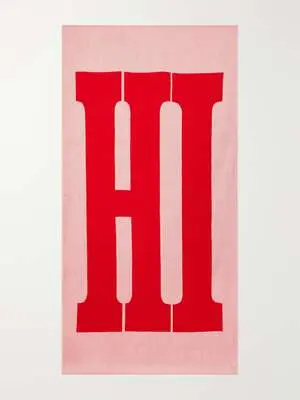 Phoebe Philo Hi Cotton-jacquard Towel