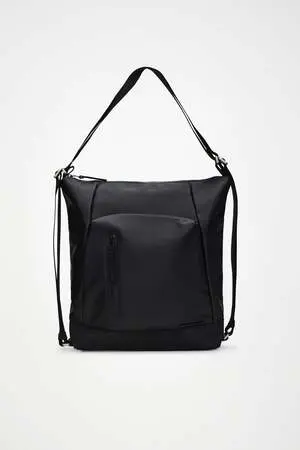 Rains Otaru Hobo Backpack - Black