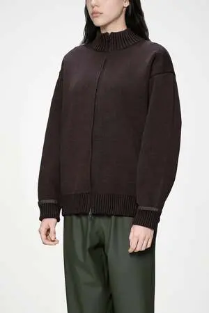 Rains Sowa Knit Zip Cardigan