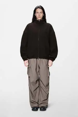 Rains Fleece Zip Jacket - Bark