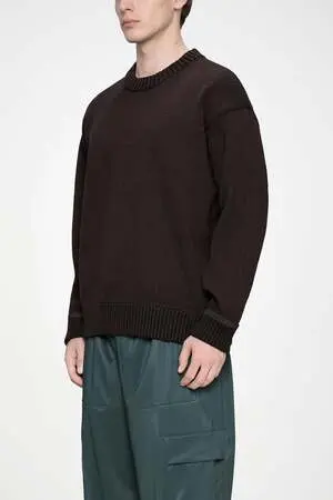 Rains Sowa Knit Crew Neck - Black