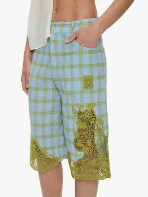 Christopher Esber Maya Embroidered Handkerchief Shorts
