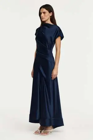 Acler Glatton Maxi Dress - Sapphire