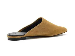 Vince Dakota Suede Mule Flats - Brown