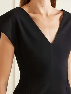 JIL SANDER Wool Midi Dress
