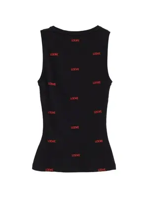 Loewe Logo Cotton Tank Top